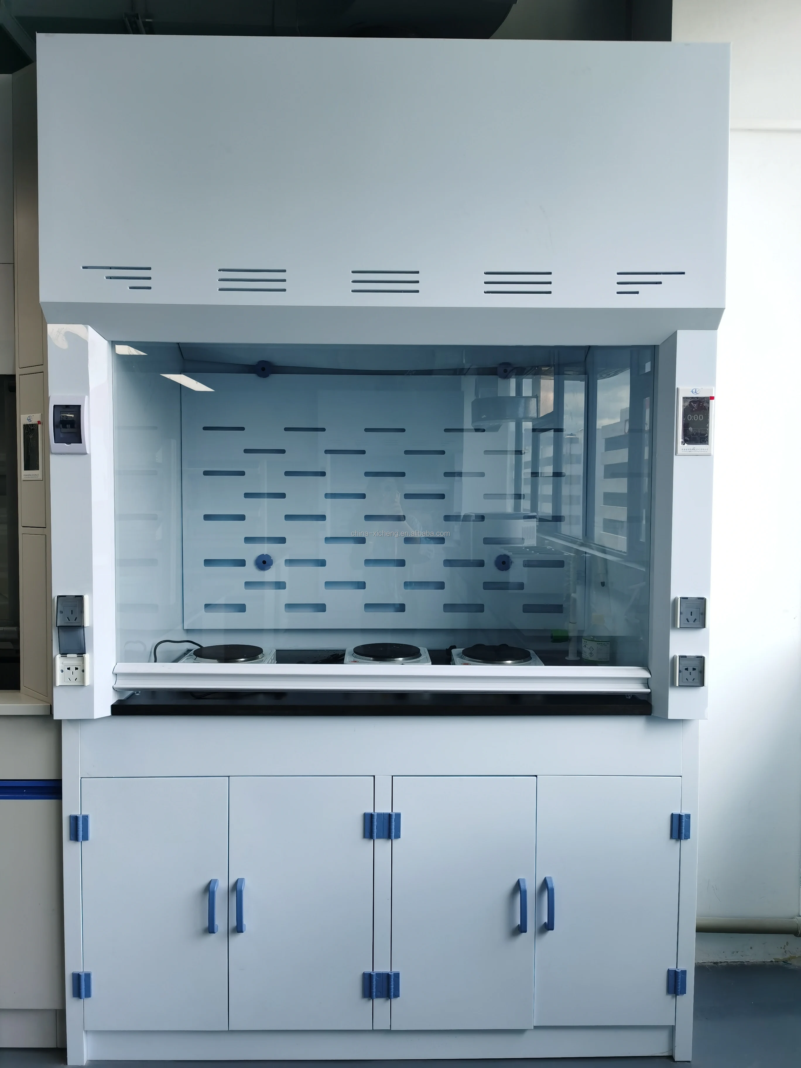 High Quality Laminar Flow Hood - Lab Fume Hood with Double Lock Function