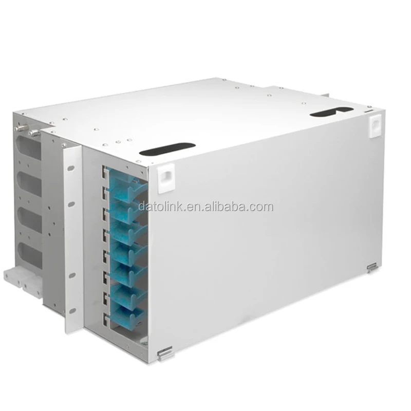 FTTH ODF Rack Mount - 96 Port Fiber Optic Patch Panel