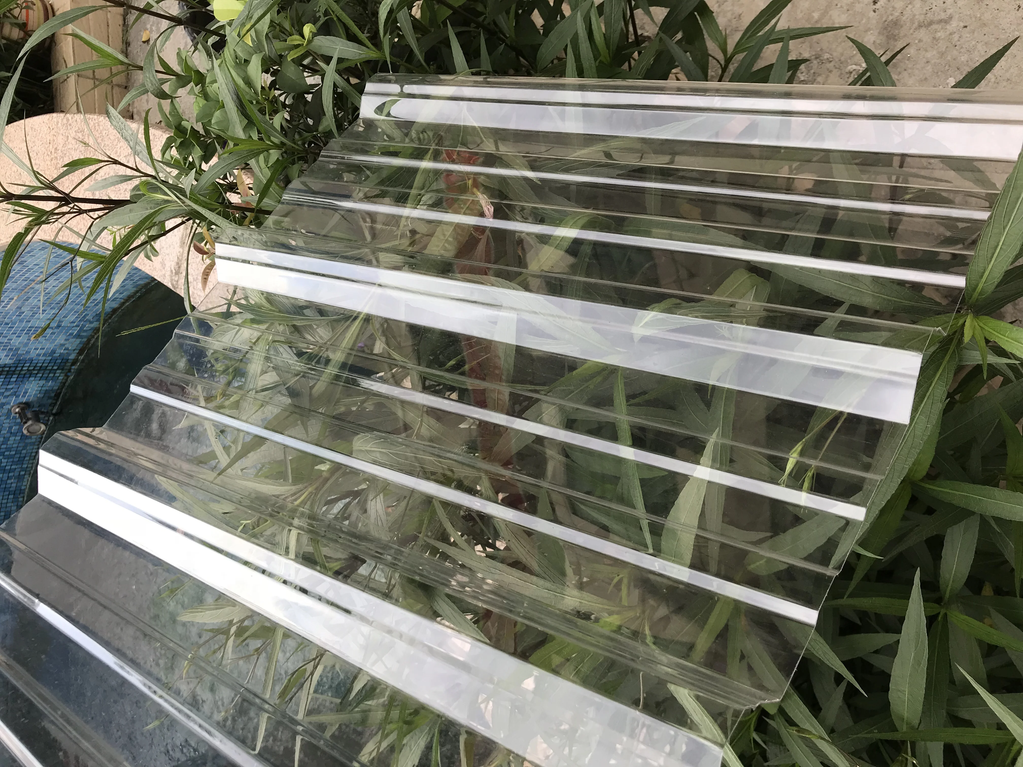 Pc Corrugated Sheet Uv Stabilised Polycarbonate Waterproofing ...