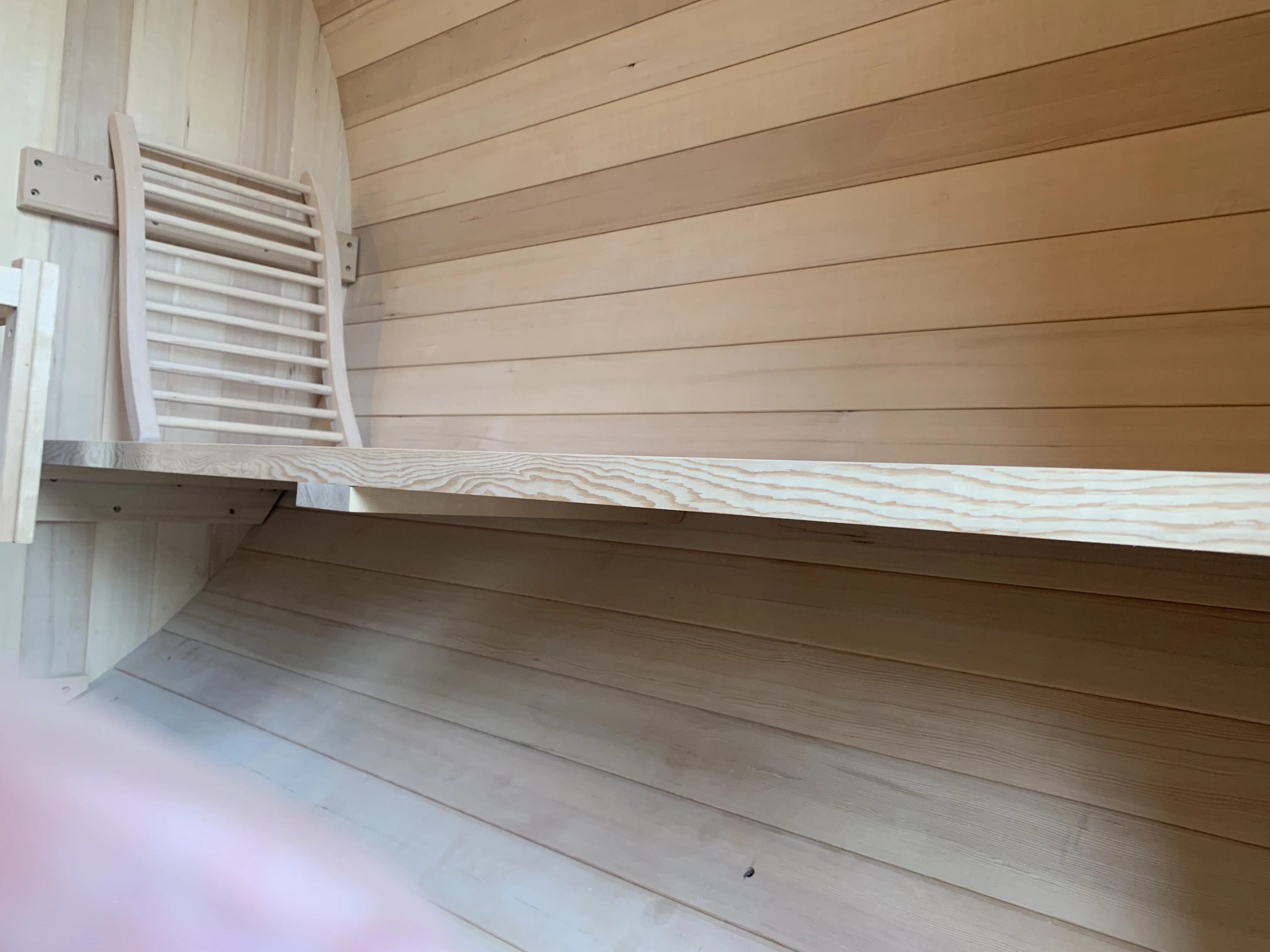 Outdoor Traditional Steam Barrel Sauna - Saunaking Quality