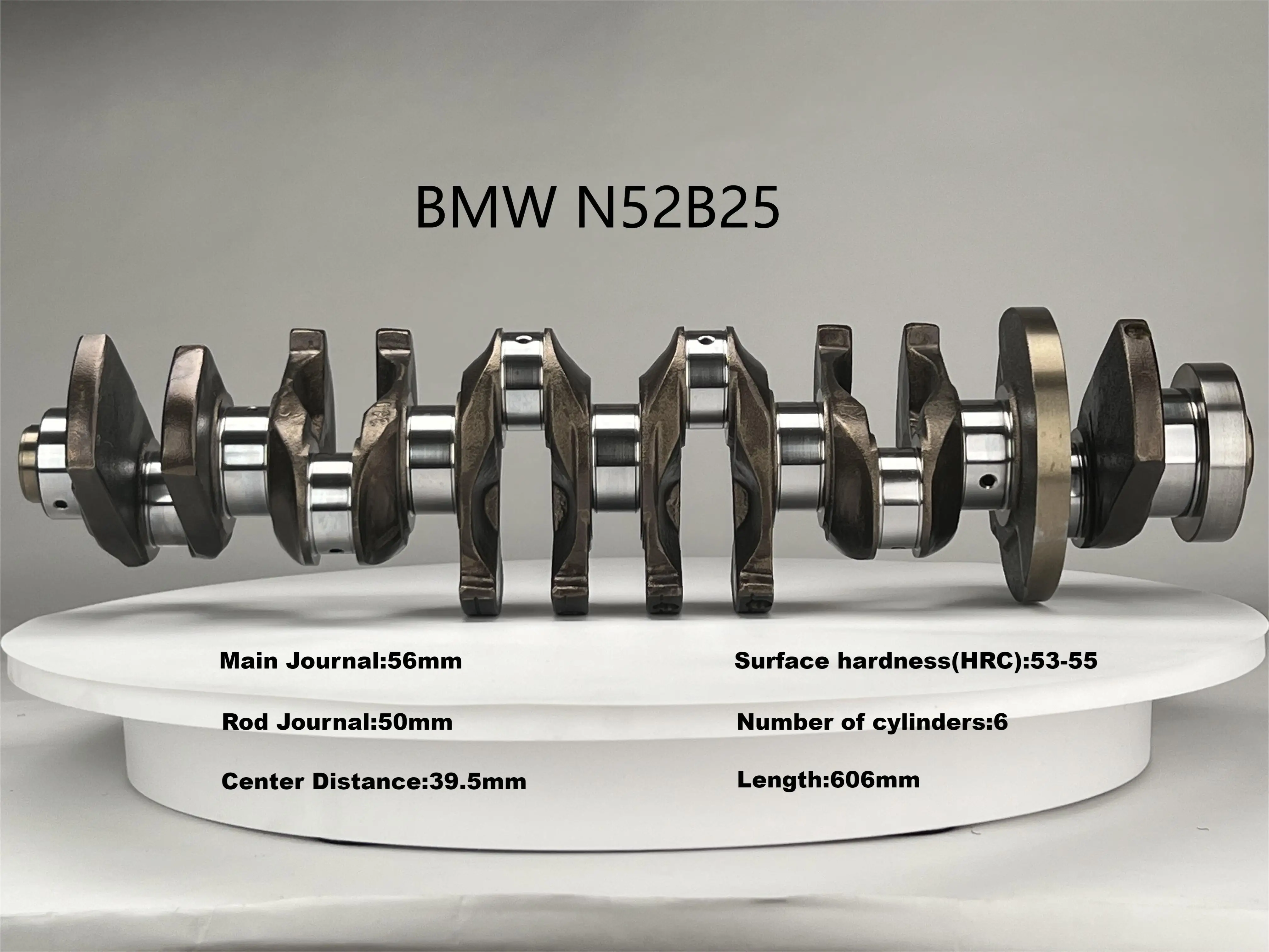 BMW N52B25 Crankshaft - STM OEM 11210402531/11217614548