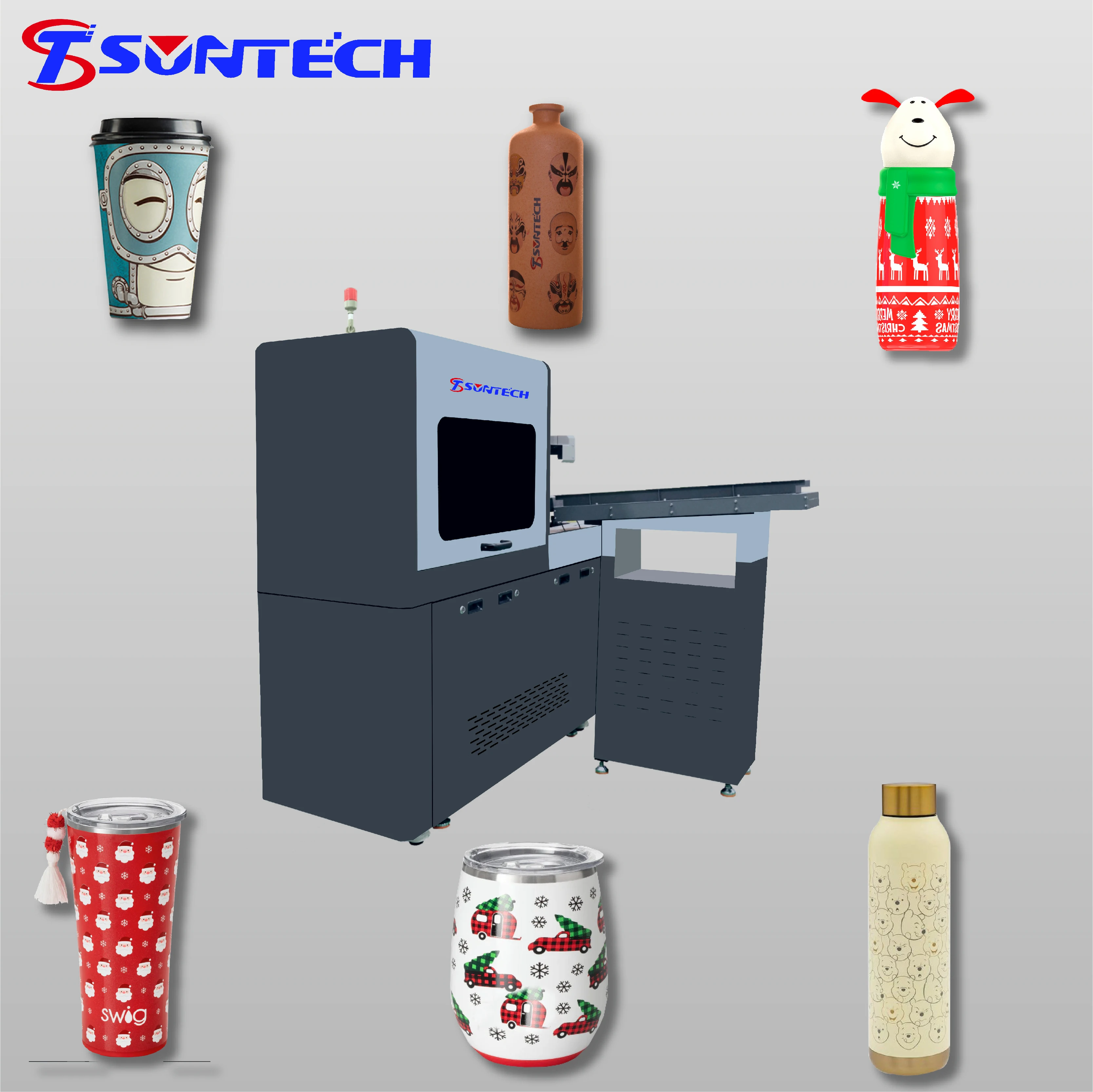 Cylindrical Printers Uv Cylindrical Digital Printer With Image Quality ...