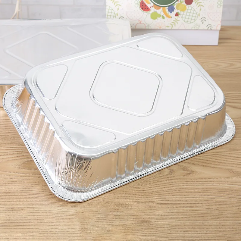 Pushun Disposable Aluminum Foil Pans - Perfect for Baking