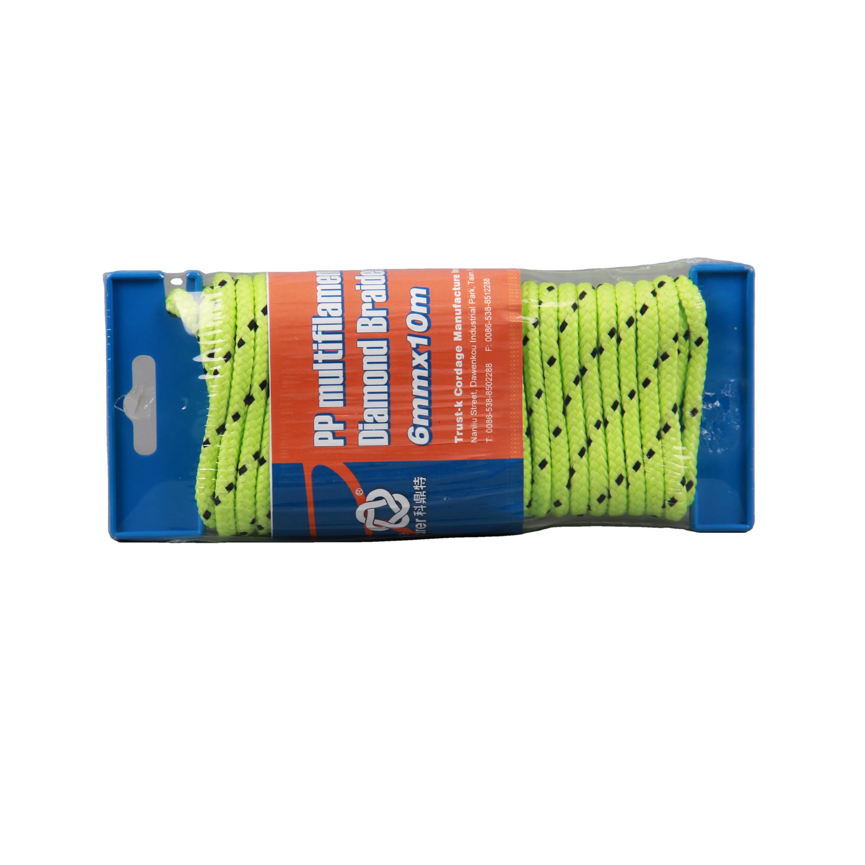 Multi-colors Pp Multifilament Diamond Braided Rope - Buy Diamond ...