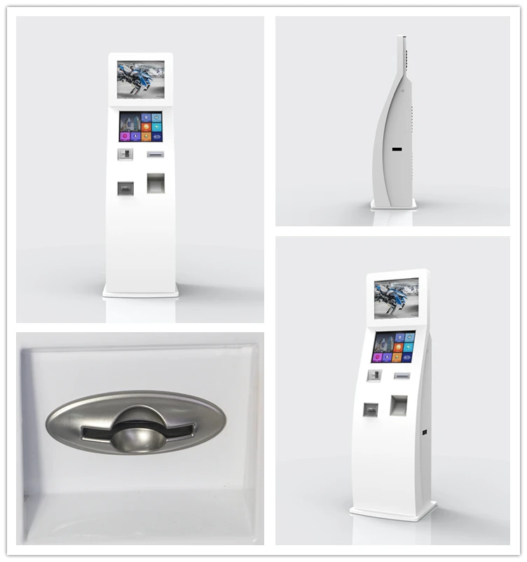 Dual Screen Self-Service Terminal Kiosk - Versatile & Secure
