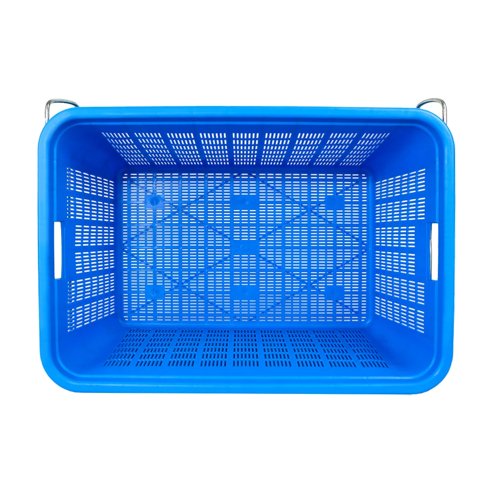 Distribution Basket Agricultural Stackable Plastic Storage Basket ...