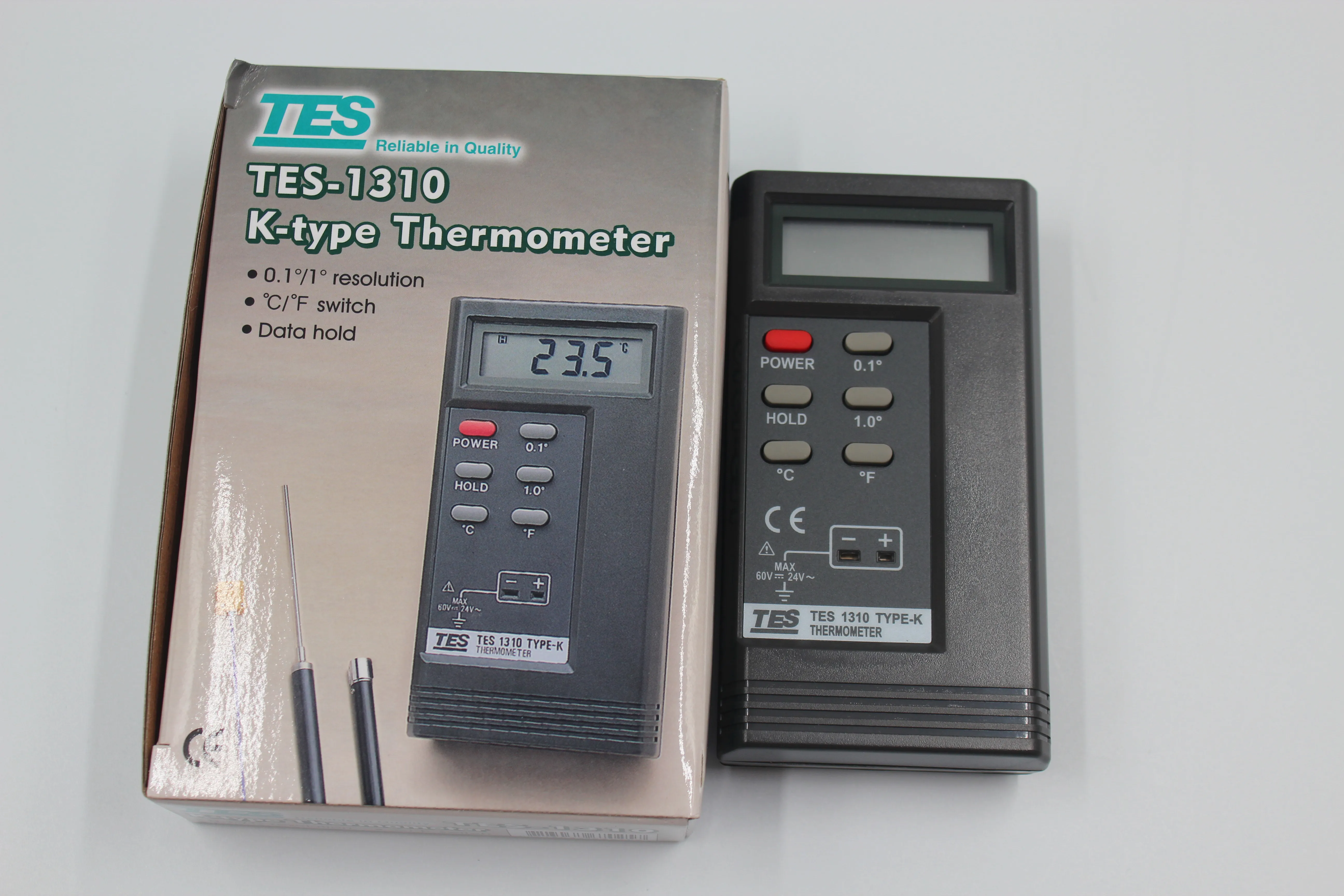 TES-1310 Digital Thermometer - Precision Temperature Measurement