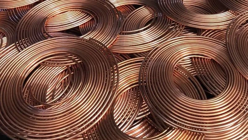 Pure Copper 99.95% Air Conditioners Flexible Copper Pipe Copper Pancake ...