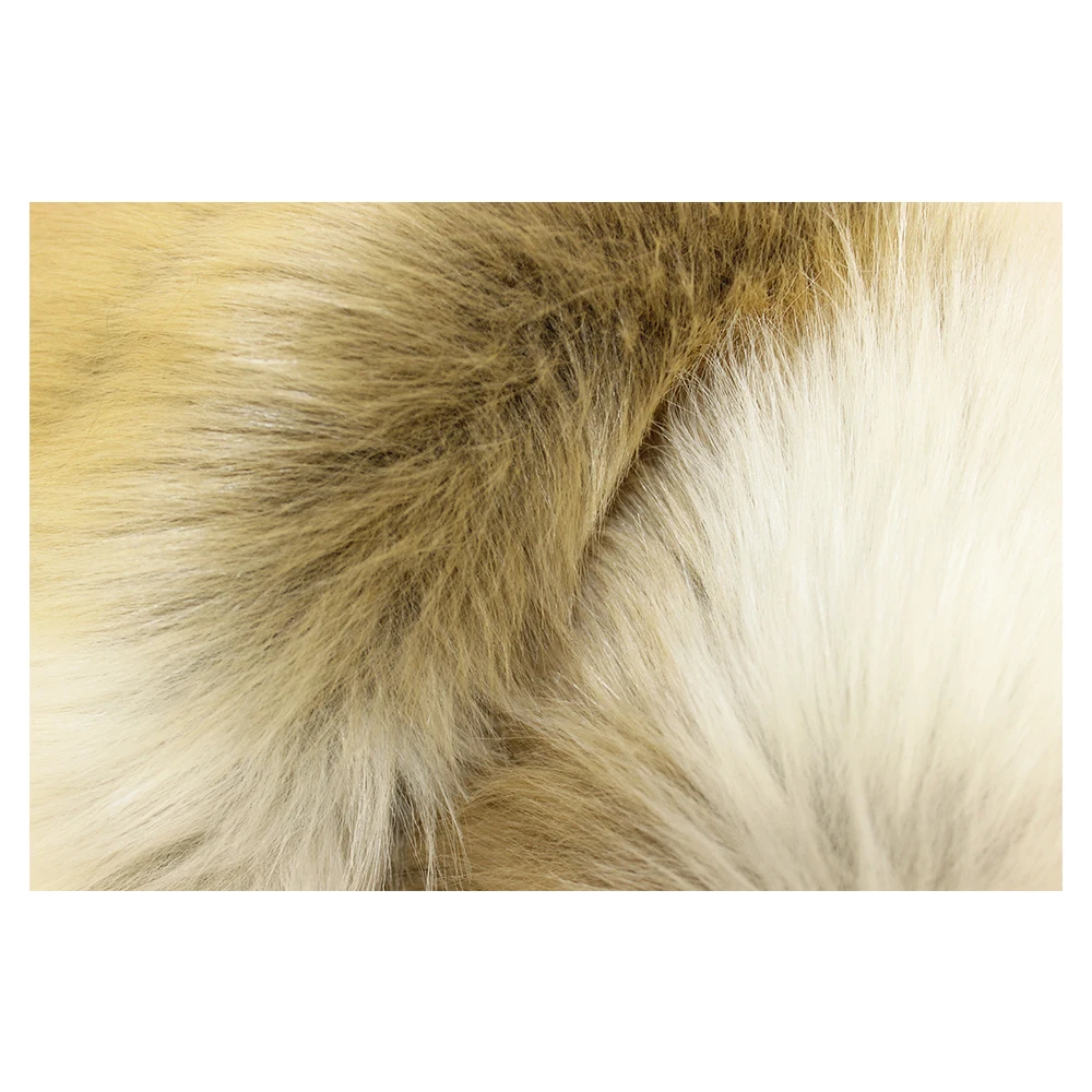 China Supply Design Of Artificial Fur Fabric 850g/m High Quality Faux ...
