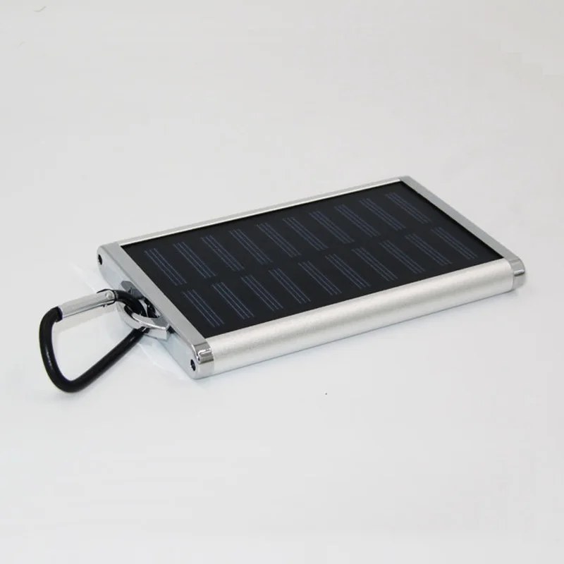 Portable Slim 4000mah Solar Charger - 5V/2.4A Power Bank