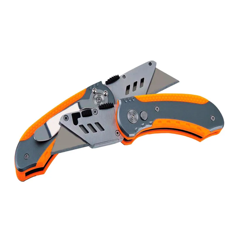 Heavy Duty SK5 Sliding Blade Pocket Folding Blade Utility Knives ...