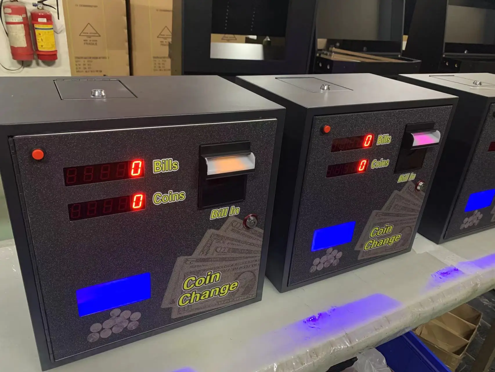 TOTEM Changer Machine-Bill Changer to Coin or Tokens for Washing Room ...