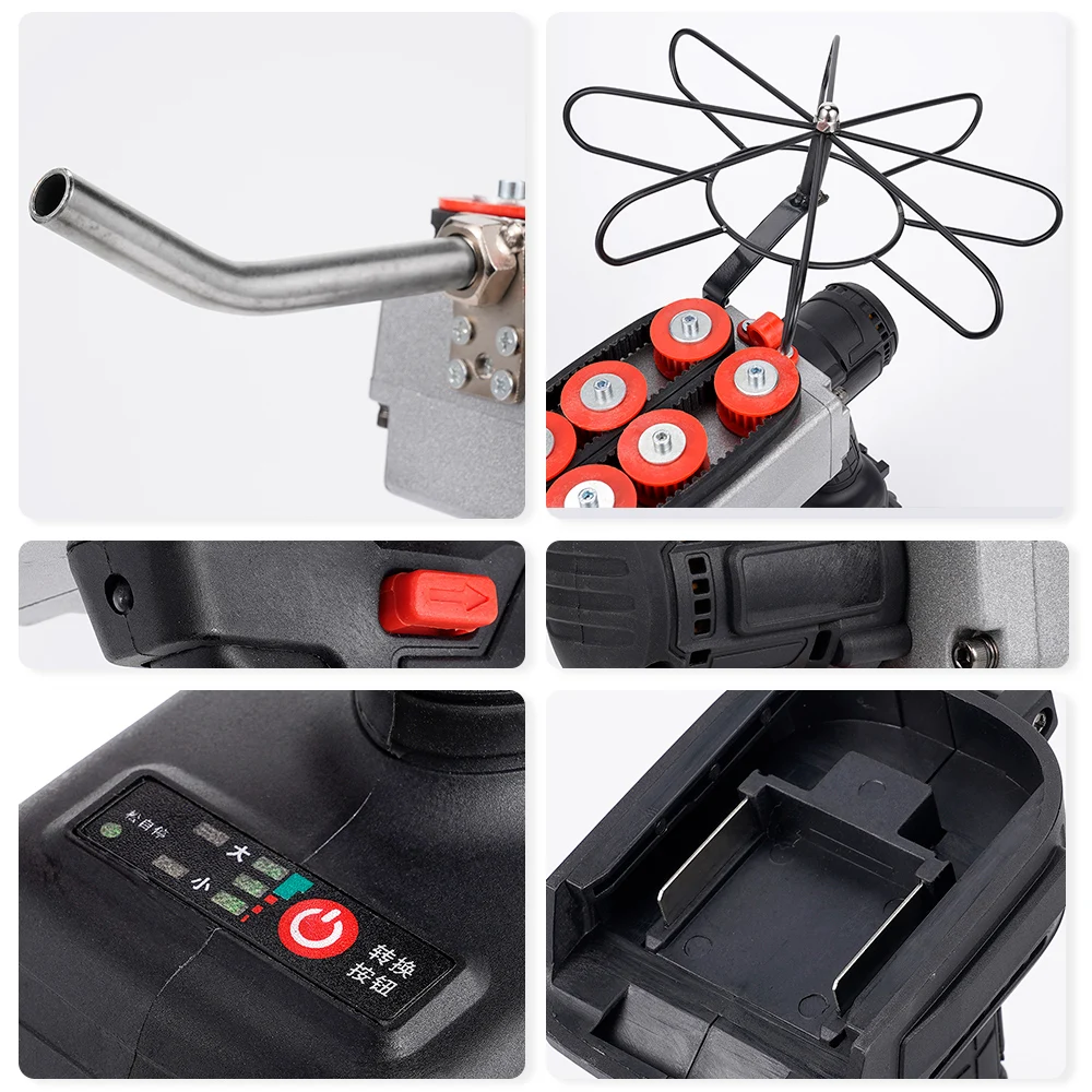 18v-21v Construction Wire Puller Brushless Motor Cordless Rechargeable ...