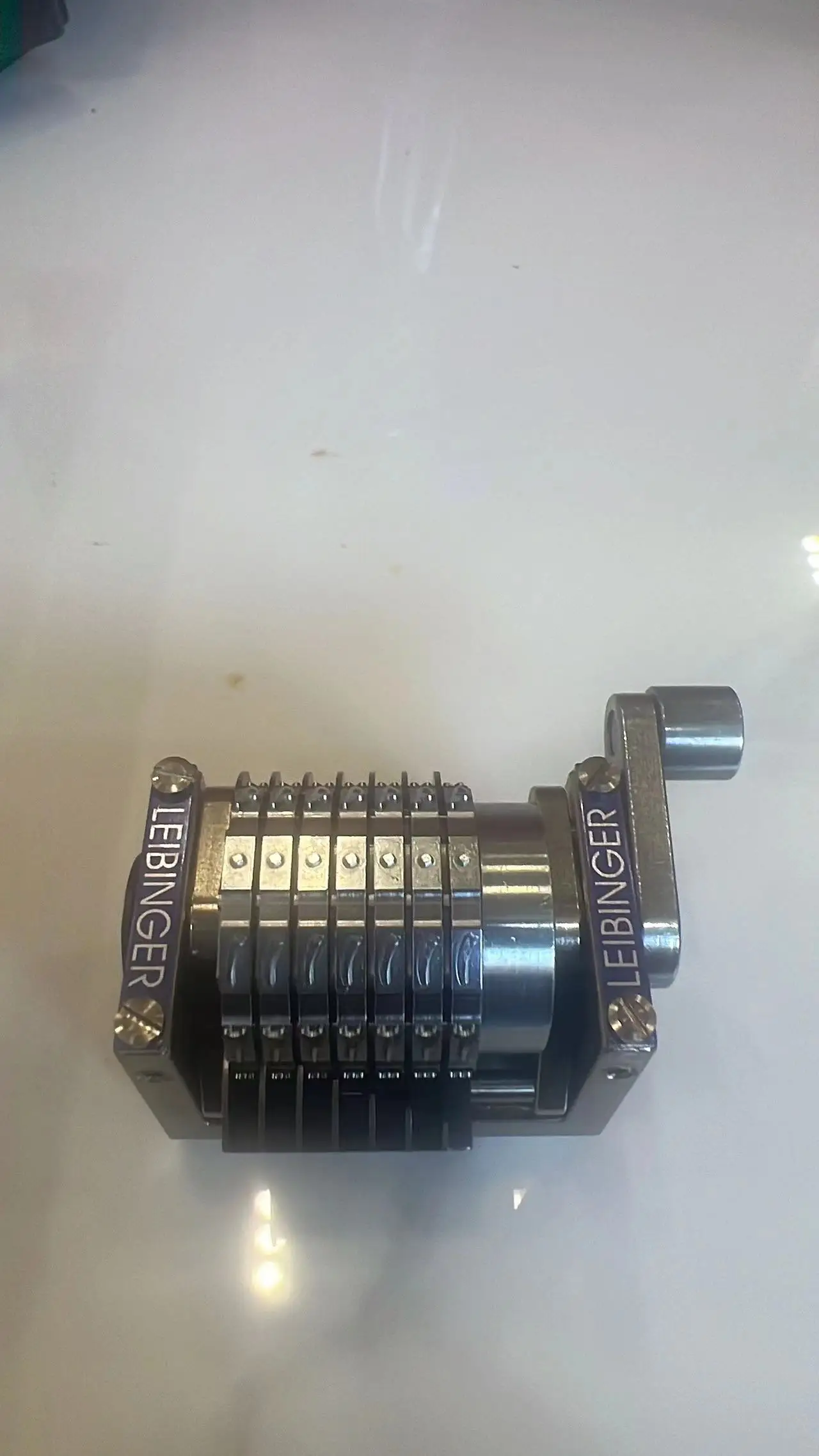Leibinger Horizontal Overall 7-Digit Forward Numbering Machine