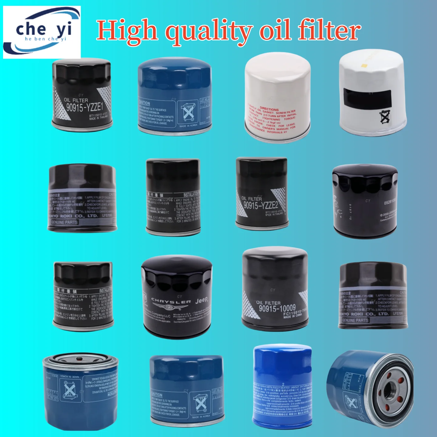 90915-YZZE1 Oil Filter for Toyota & Lexus - High Quality