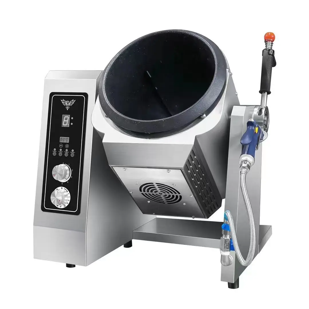 Intelligence Automatic Cooking - Electric Gas Food Machine