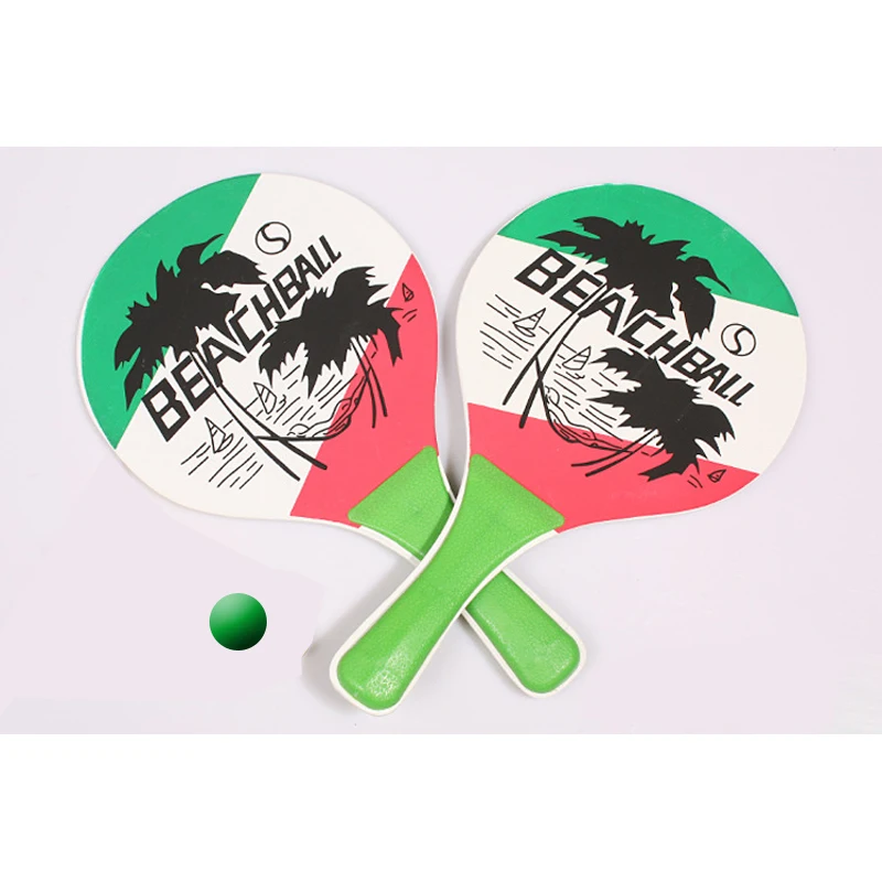 Wood Beach Tennis Rackets Set for Kids 8-13 Years - OEM
