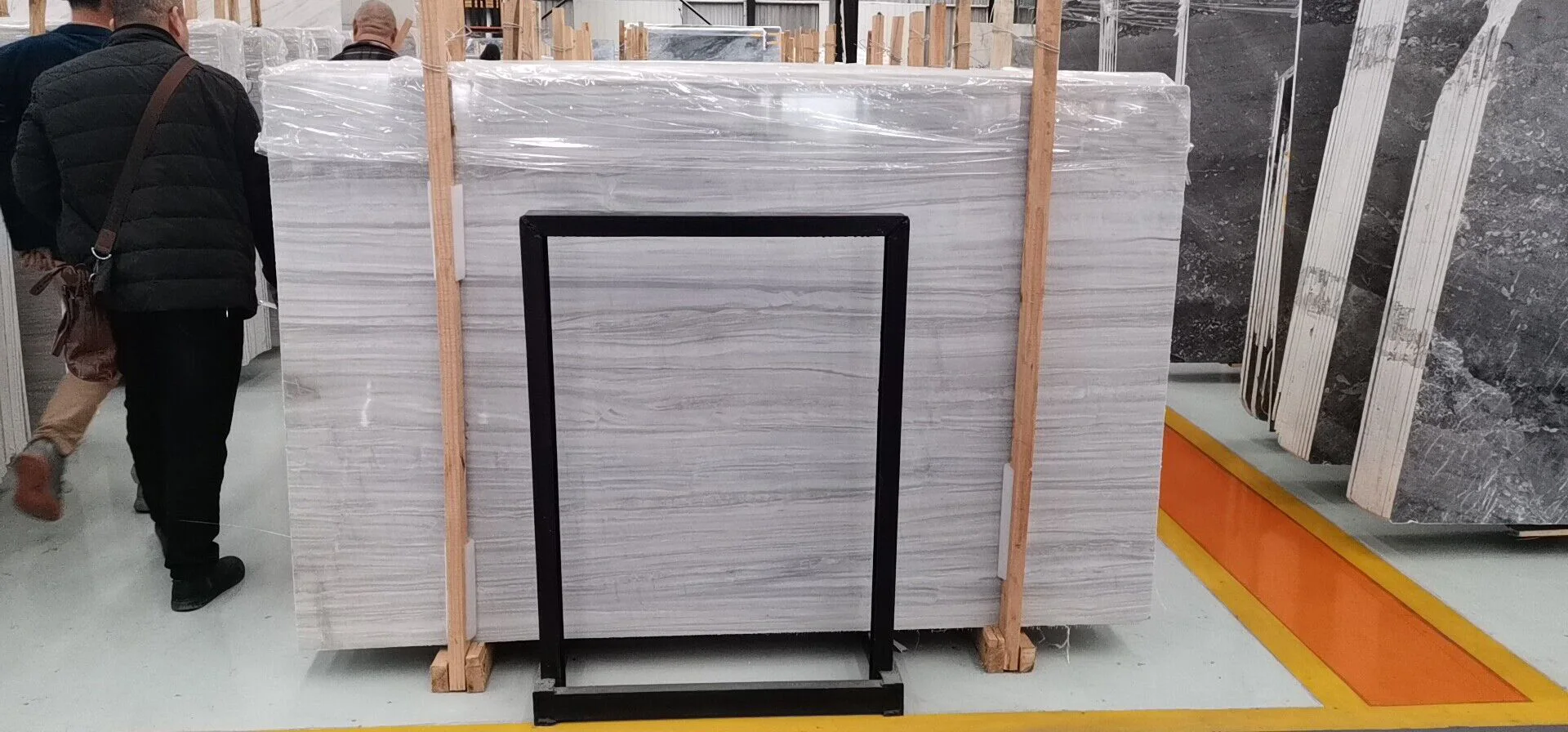 Natural Polished White Nestos Marble - Custom Slabs