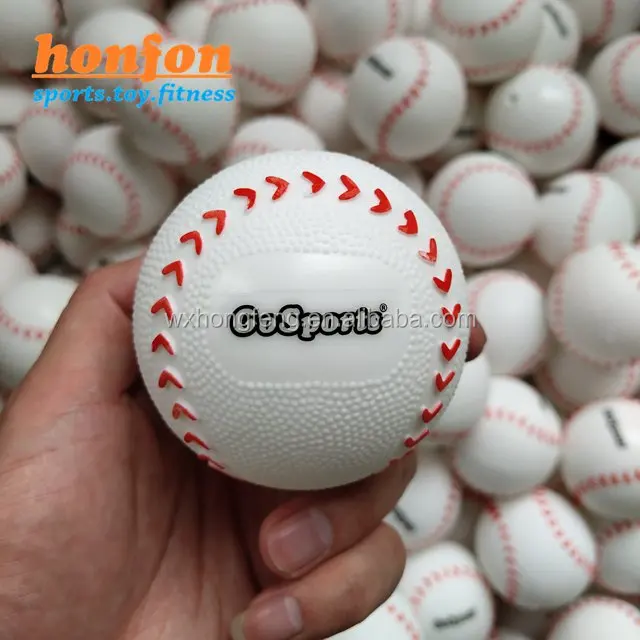Inflatable Squeeze Soft Pvc Toy Baseball - Buy Kids Baseball Toys ...