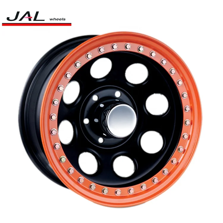 Colorful Steel Beadlock For Cars 17x10 Steel 6-hole 4x4 Car Rims - Buy ...