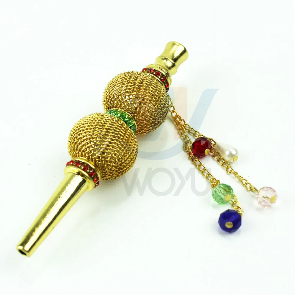 Guangzhou Beautiful Diamond Zinc Alloy Shisha Nozzle Smoking Tool ...