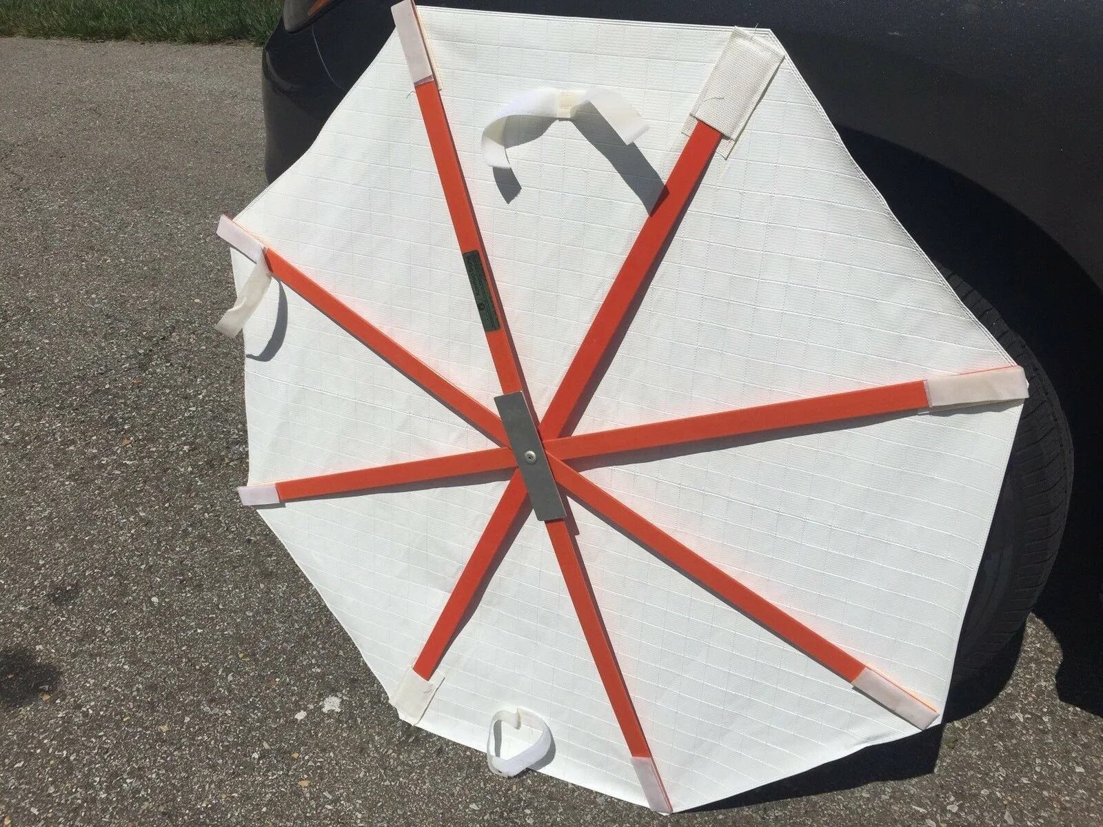 Flexible Road Stop Roll Up Traffic Signs Reflective 24 Inch Stop Slow ...