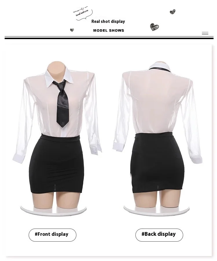 Lone Sexy Secretary Uniform Free Breath Perspective Female Teacher ...