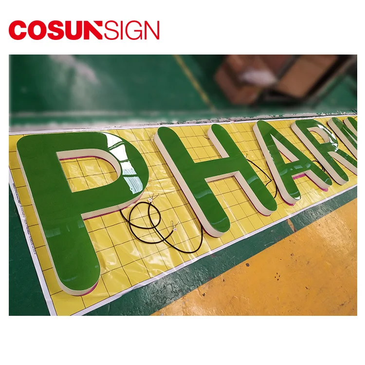 Cosunsign Epoxy Resin Signs - Customized LED Illumination