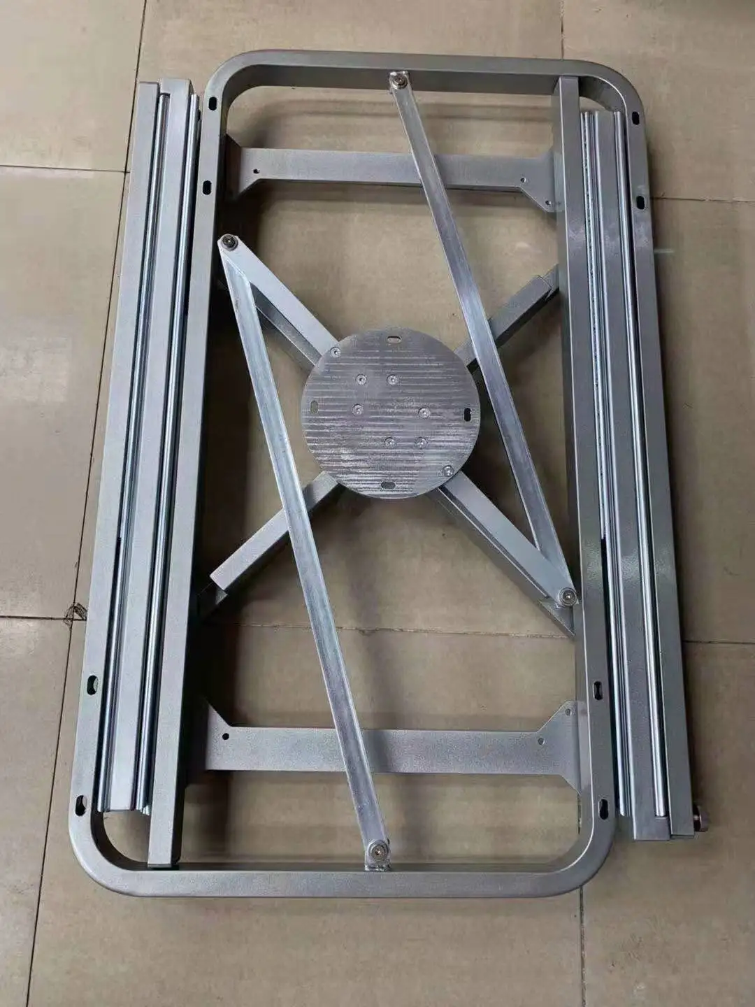 Versatile Round Table - Convertible Mechanism & Expanding