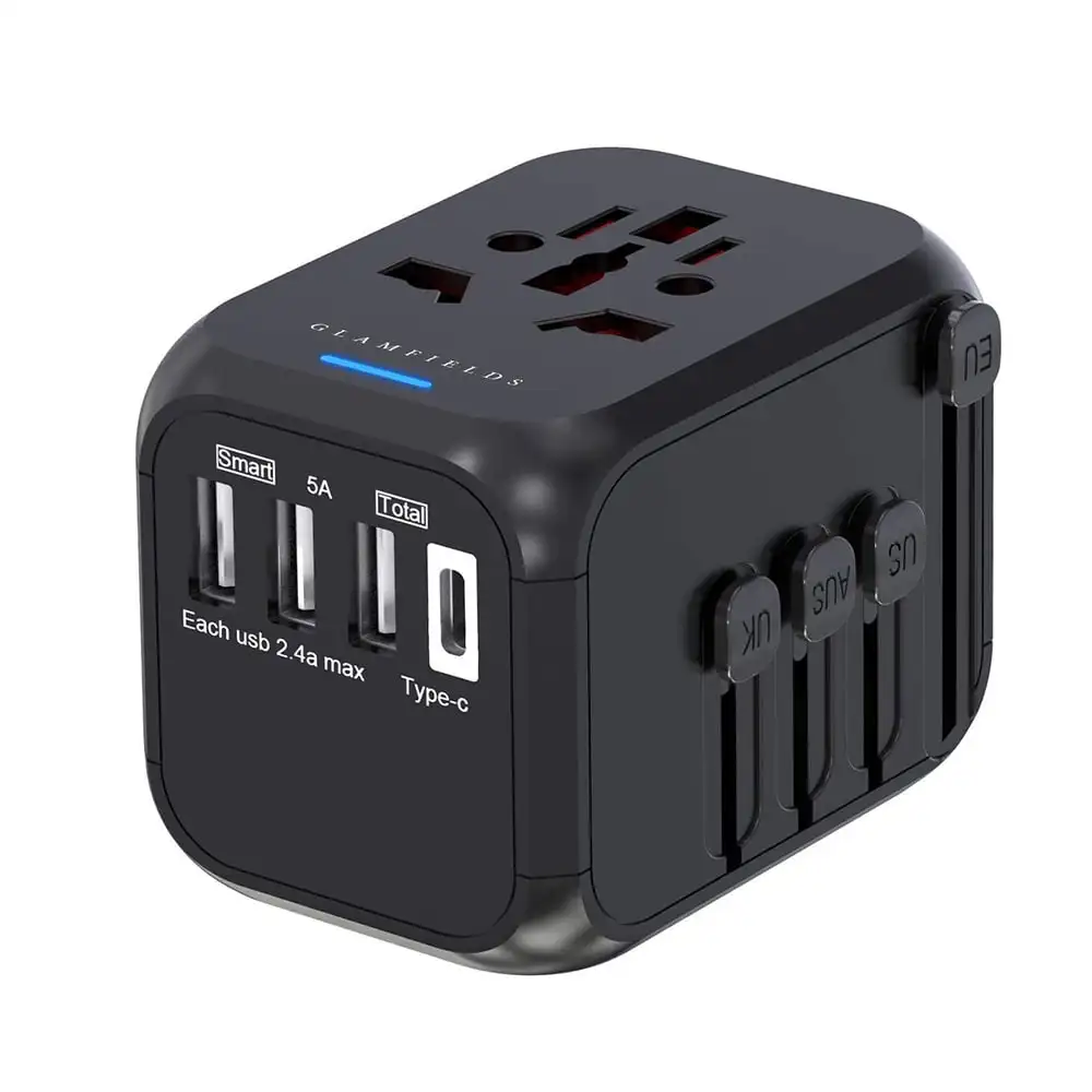 Multinational UK BS 5733 Japan Universal Travel Adapter 10A/250V Smart ...