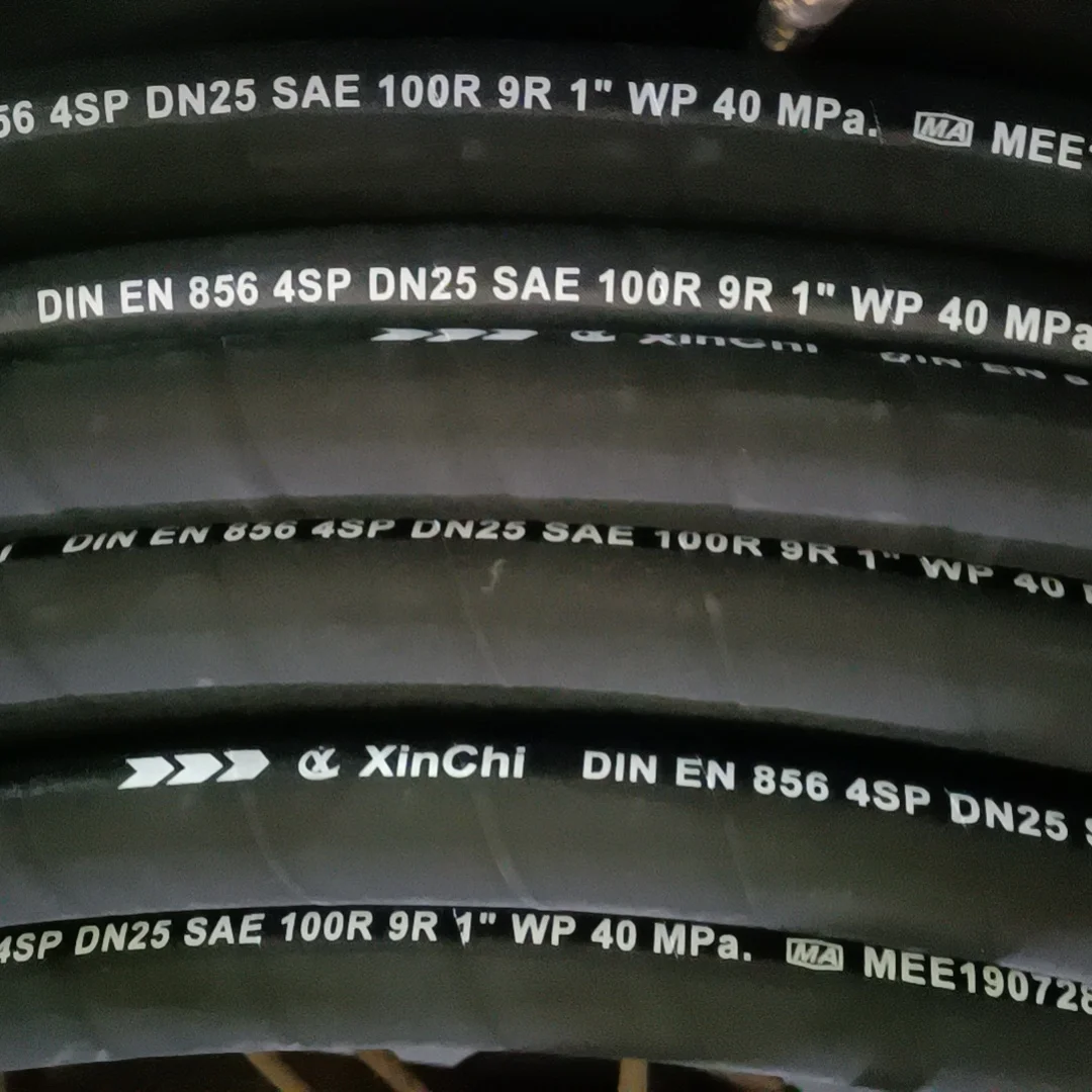 High Pressure SAE100 R1at R2at DIN En853 En856 1sn 2sn 4sh 4sp Steel ...