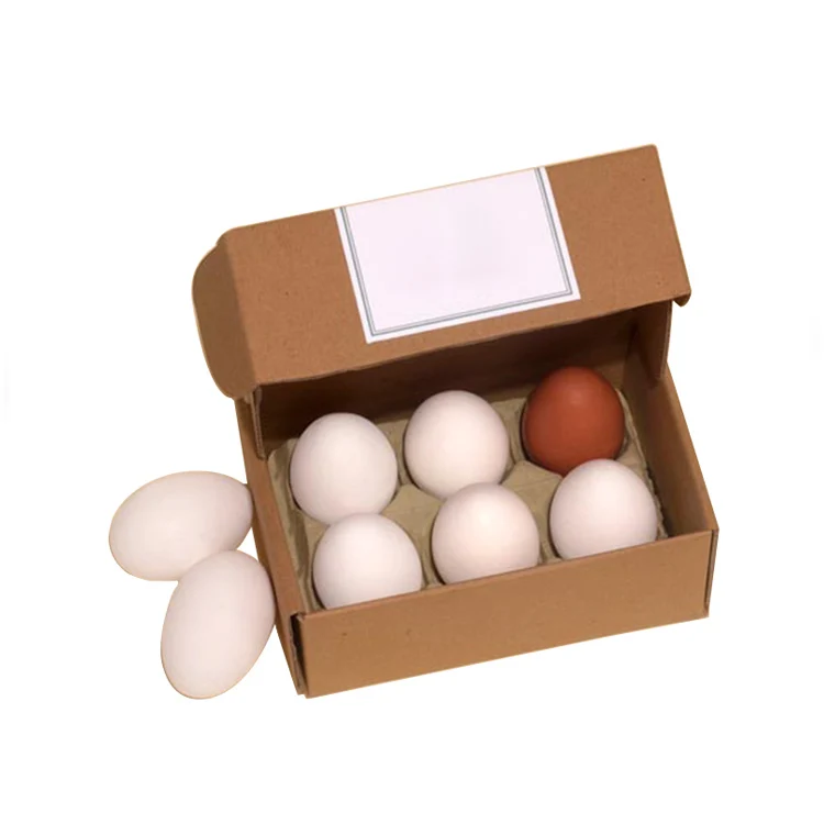 Egg Packaging Box with Handle - Unique Design & Recyclable