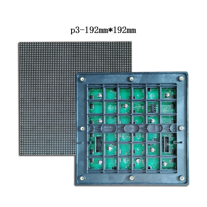 Outdoor Full Color P3 LED Display Module - 64x64 Pixels