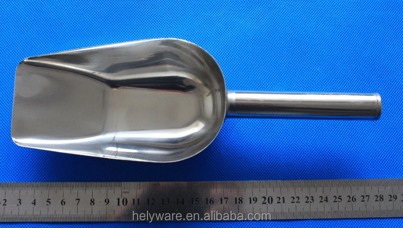 Lab Use Stainless Steel Sample Scoop Sampling Scoop With Flat Base ...