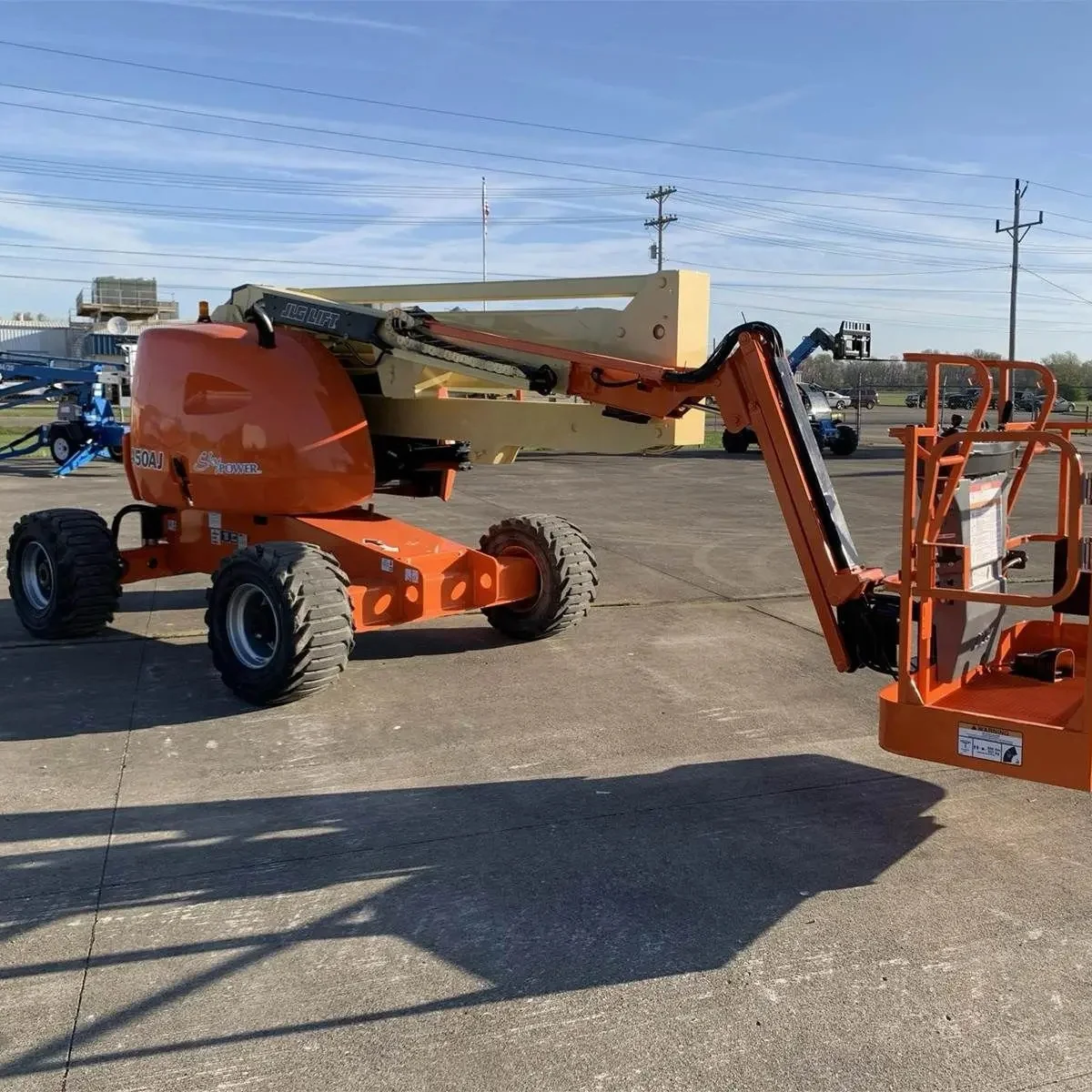 Hot Selling High Quality Self-propelled Jlg 450aj Telescopic Boom ...