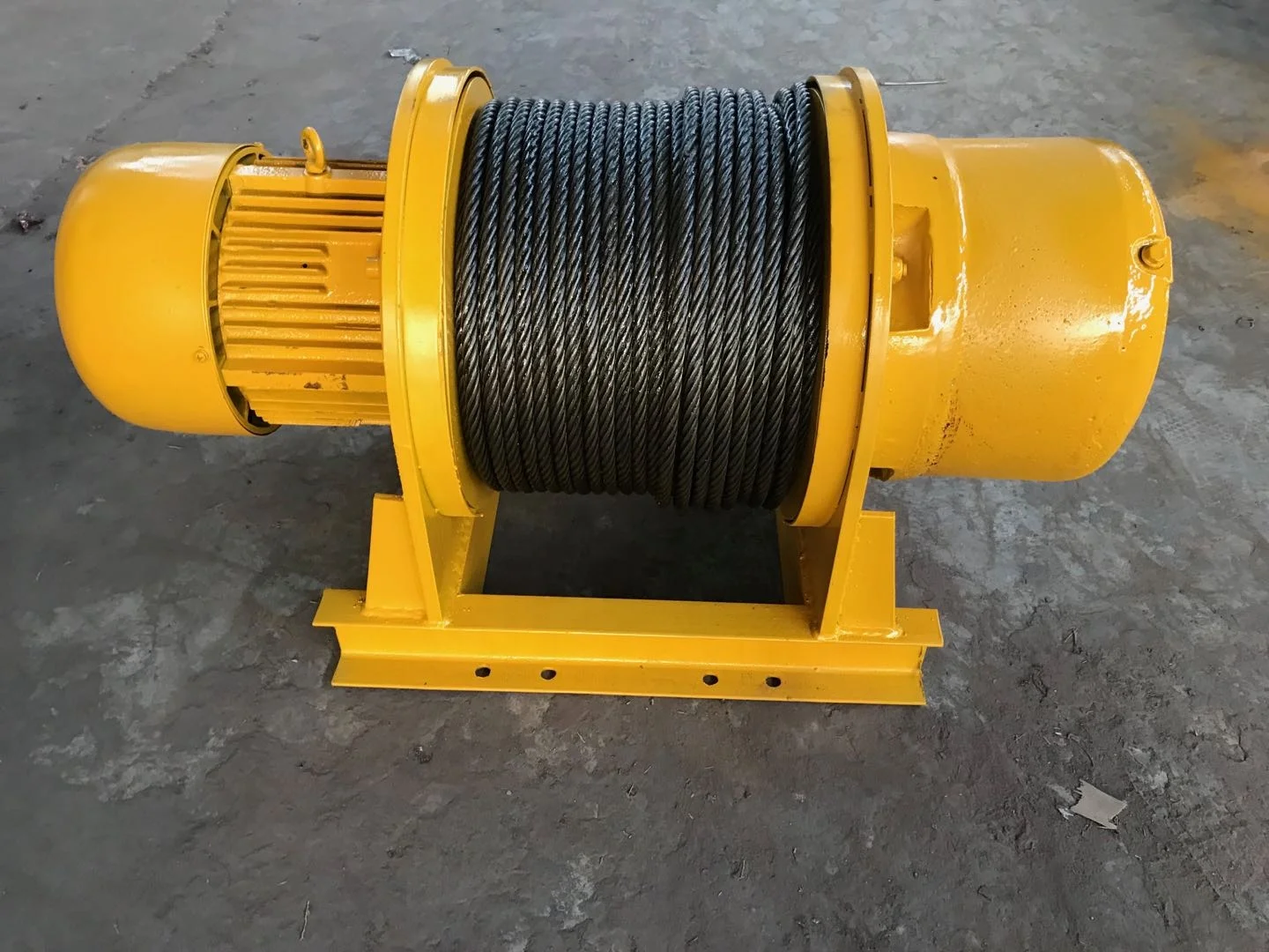 Heavy Steel Wire Rope Winch 2t 3t 5t Slot Crane Multi-function Winch ...