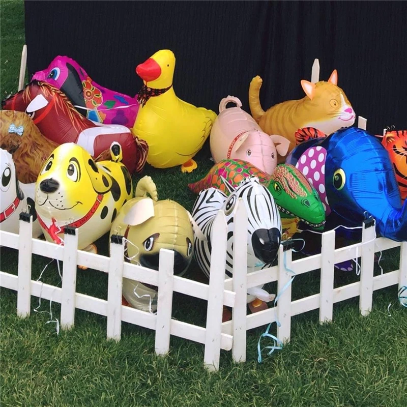 Children's Classic Toys Hybrid Models Animal Helium Foil Balloon Stand ...