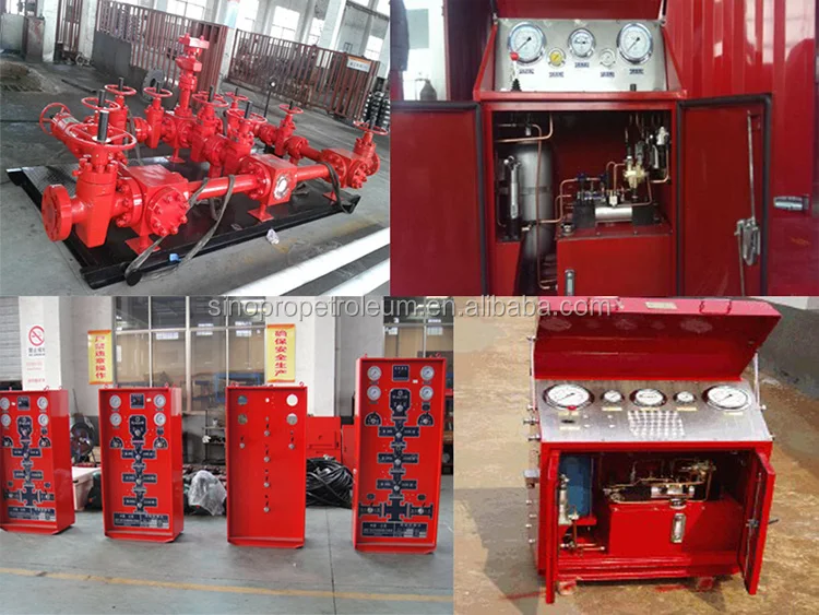 Api Hydraulic Remote Control Console For Choke Manifold - Buy High ...