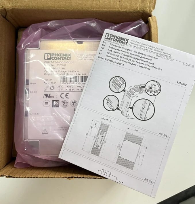 Phoenixe Contact 2320092 Output Dc 24v 10a In Stock - Buy Phoenixe ...