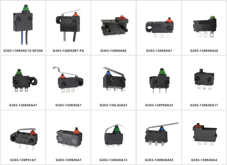 IP67 Waterproof Micro Mini Switch for Automotive and Industrial Use ...