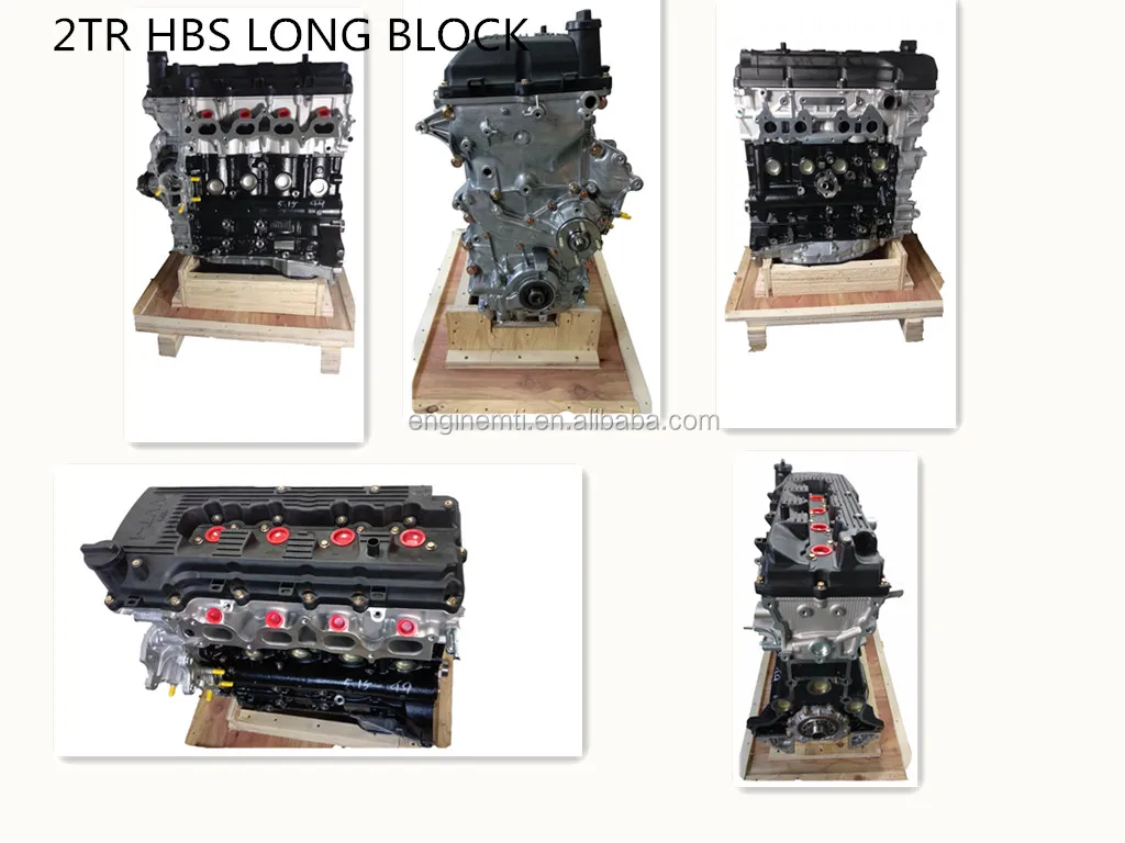 Brand New 2tr Bare Engine Long Block For Toyota Hiace Hilux Pickup ...