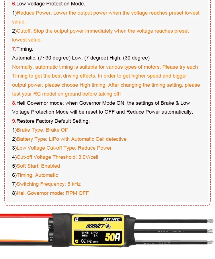 Wholesale Hornet Escs - High Performance for Fix-Wing Airplanes