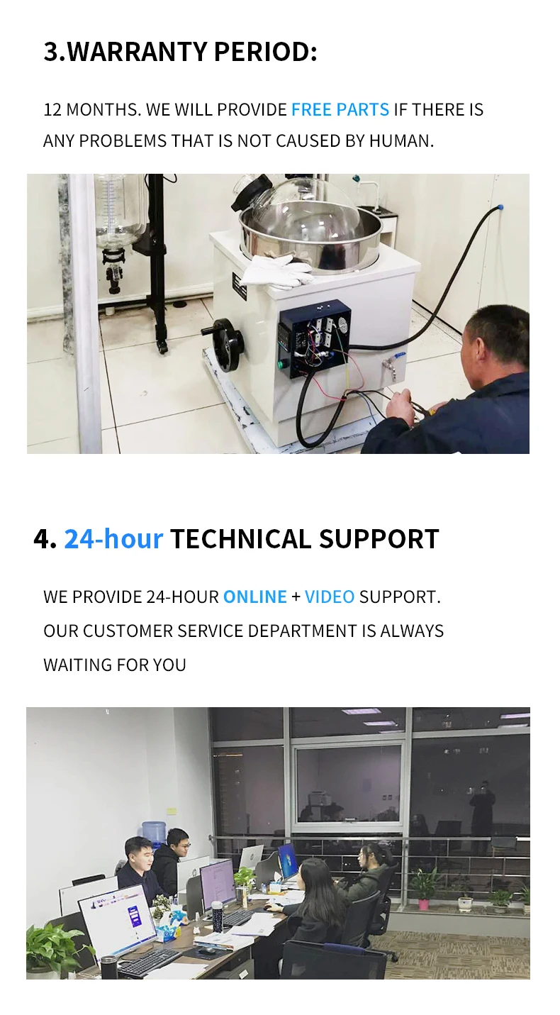 R1050 Industrial Solvent Recovery Equipment Roto Vape 50l Rotary ...