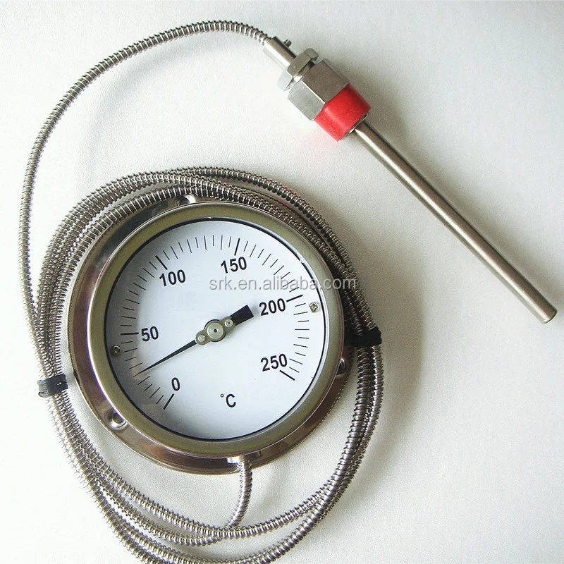 High-quality Stainless Steel Industrial Capillary Thermometer| Alibaba.com