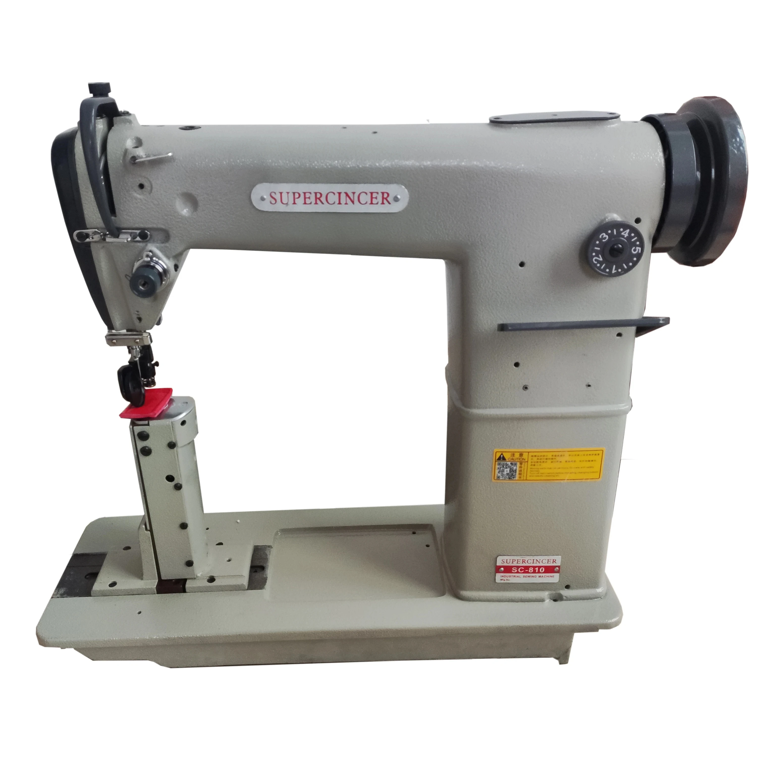 810 Single Needle Post Bed Roller Foot Industrial Sewing Machine for ...