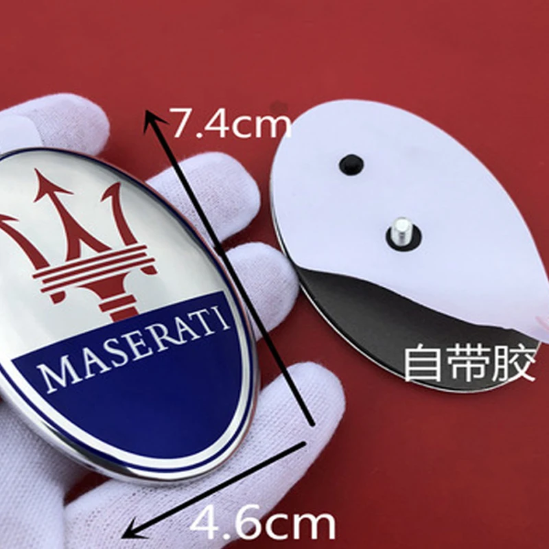 Apply To Maserati Logo Sticker Badge The Letters Q4 Are Maserati ...