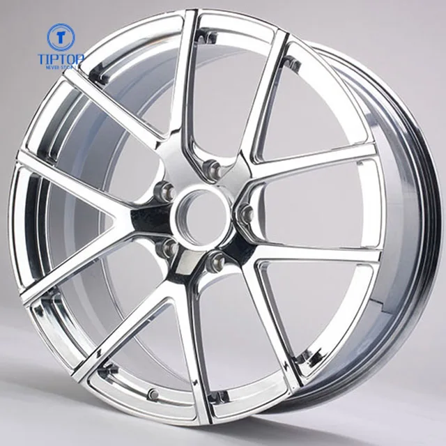 Black Face Machined Undercut+chrome Rivets 17 Rims Wheels Monoblock ...
