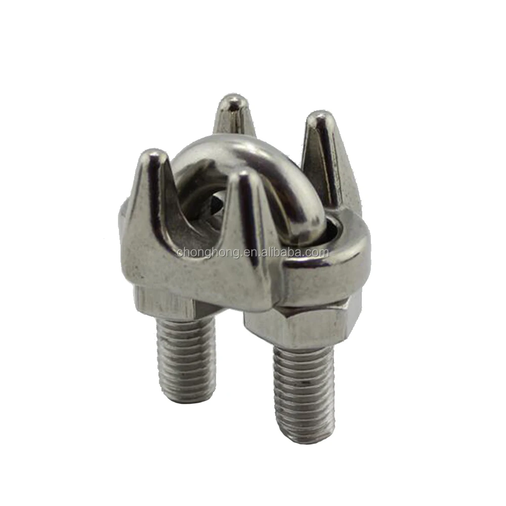 JIS Type Cable Clamps - Durable Stainless Steel 304/316 Wire Rope Clips