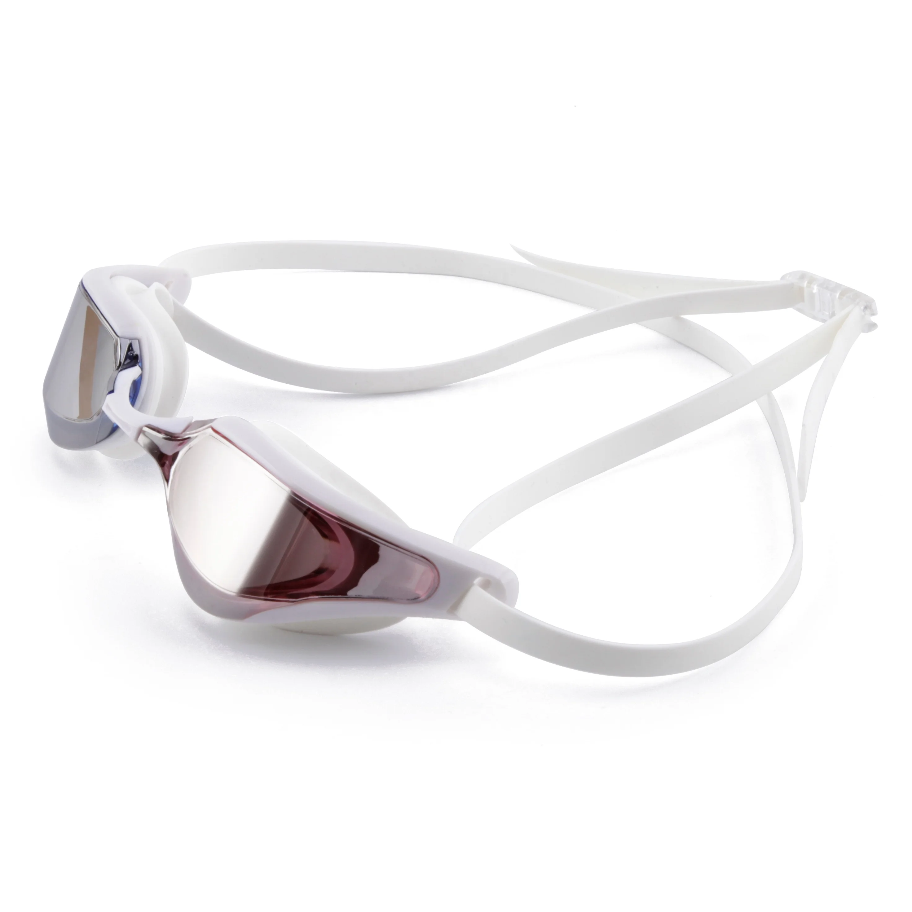 Cheap Silicone Swimming Goggle Adult Race Mirror Lens Anti Fog Swimming ...