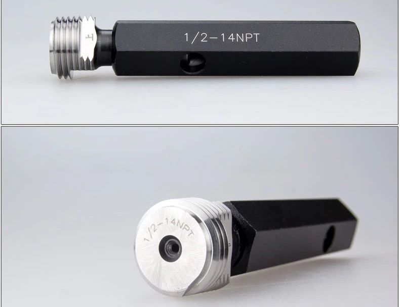 Npt Screw Thread Ring Gage Go Nogo Taper Thread Plug Gauges 1/16~6 Npt ...